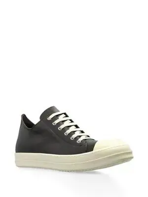 Rick Owens Low Sneaks Leather Sneakers