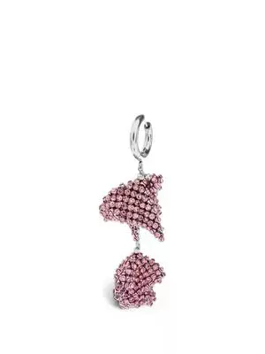 Isabel Marant Étoile Asymmetric Crystal Embellished Drop Earrings