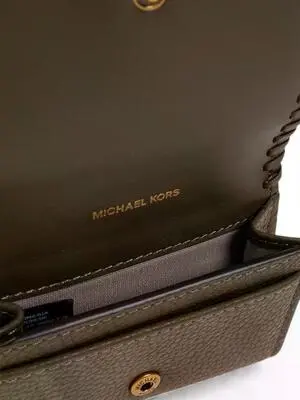 Michael Kors Logo-plaque Leather Wallet