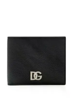 Dolce & Gabbana Dg Logo Leather Wallet