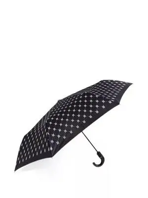 Moschino Monogram Folding Umbrella
