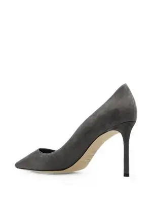 JIMMY CHOO Romy 85 Leather Pumps