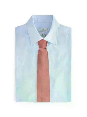Etro Silk Jacquard Giraffe Motif Neck Tie