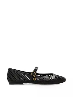 Michael Kors Nellie Flex Perforated Ballet Flats - Black