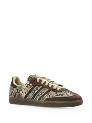 Adidas Samba Og Snakeskin-effect Sneakers