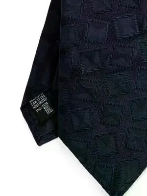 Giorgio Armani Geometric-pattern Tie
