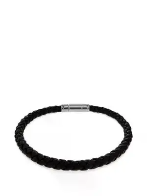 TOM FORD Braided Leather Bracelet