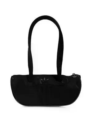 Adidas Logo-plaque Shoulder Bag - Black