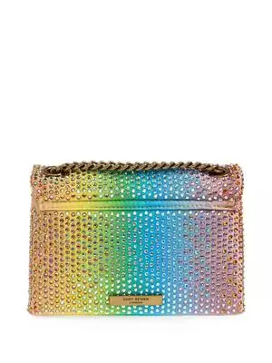 Kurt Geiger Mini Kensington Crystal-embellished Shoulder Bag - Blue