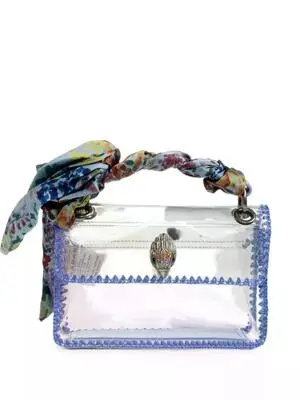 Kurt Geiger Mini Kensington Scarf-handle Tote Bag - White