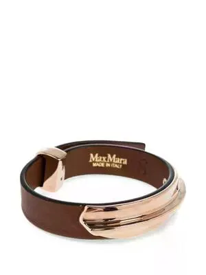 Max Mara Agia Leather Bracelet