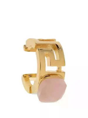 Versace Greca Glass-embellished Ear Cuff - Gold