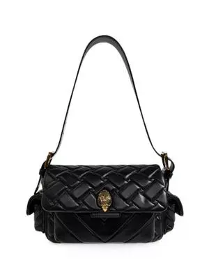 Kurt Geiger Kensington Multipocket Quilted Shoulder Bag - Black