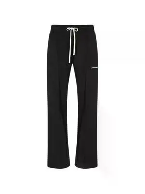 HINNOMINATE Logo-print Drawstring Track Pants - Black
