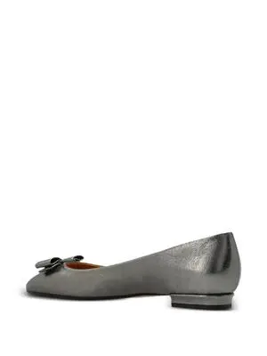 FERRAGAMO Varina Bow Detail Ballet Flats