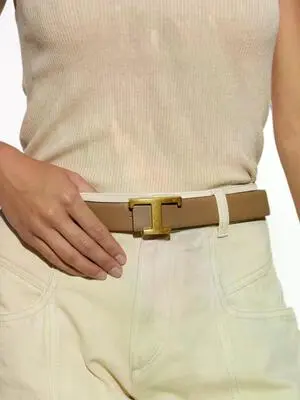 TOD'S T Timeless Leather Belt