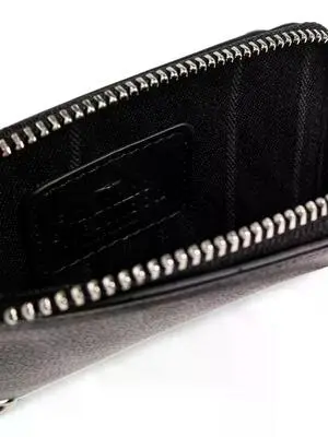 VIVIENNE WESTWOOD Orb-plaque Leather Card Holder