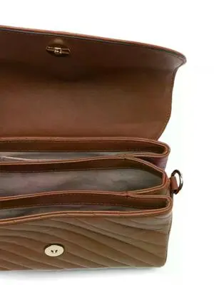 JIMMY CHOO Quilted Leather Shoulder Bag