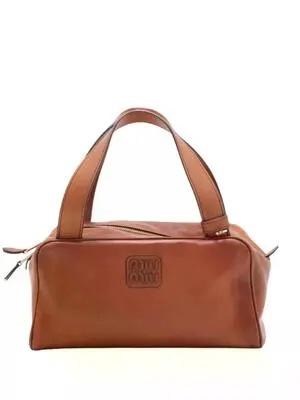 Miu Miu 2010-2026 Leather Handbag - Brown