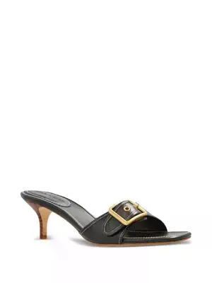 COACH Margot Buckle-detail Sandals - Brown