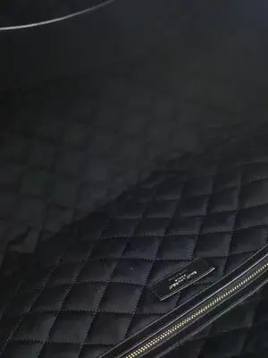 Saint Laurent Quilted Calfskin Monogram Es Giant Travel Bag