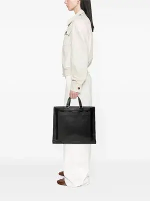 LOUIS VUITTON 2005 Taiga Kasbek Gm Business Bag - Black