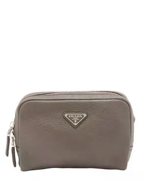 Prada 2013-2026 Vitello Daino Belt Bag - Grey