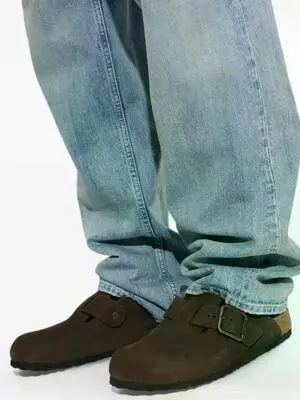 BIRKENSTOCK Boston Buckle-fastening Mules - Brown