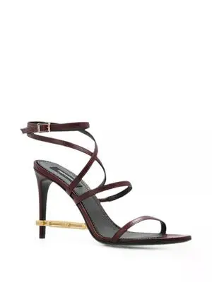 Dsquared2 Embellished Leather Sandals