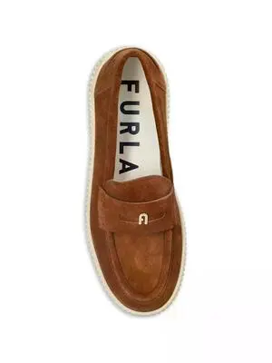 Furla Sky Suede Slip-on Sneakers