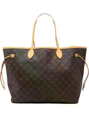 LOUIS VUITTON 2007 Monogram Neverfull Gm Tote Bag - Brown