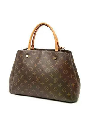 LOUIS VUITTON 2017 Monogram Montaigne Mm Satchel