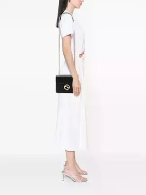 Gucci Small Interlocking G Calfskin Crossbody Bag
