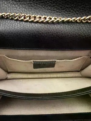 Gucci Small Interlocking G Calfskin Crossbody Bag