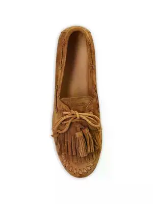 Isabel Marant Étoile Fringed Ballet Flats - Brown