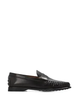 TOD'S Leather Loafers - Brown