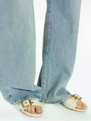 COACH Buckle-fastening Leather Sandals