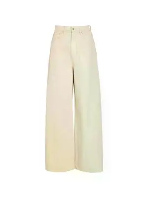 Ossou Wide-leg Jeans - Neutrals