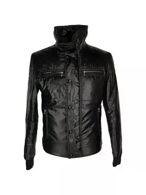 Saint Laurent Padded Button-down Jacket - Black