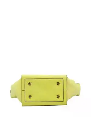 Celine Small Grained Calfskin Tie Knot Handbag - Yellow