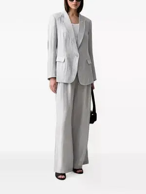 VICOLO Single-breasted Notched-lapels Blazer