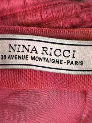 Nina Ricci Textured Pencil Skirt