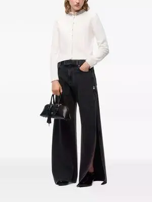 Pinko Wide-leg Jeans - Black