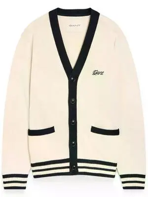 Gant V-neck Button-up Cardigan