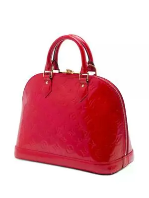 LOUIS VUITTON 2014 Monogram Vernis Alma Pm Handbag