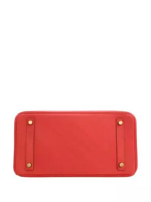 Hermès Epsom Birkin Retourne 30 Handbag - Red