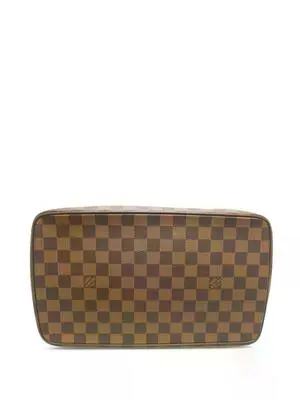 LOUIS VUITTON 2005 Damier Ebene Saleya Mm Tote Bag - Brown