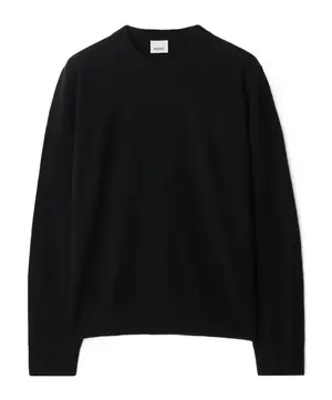 Burberry Round Neck Sweater - Black