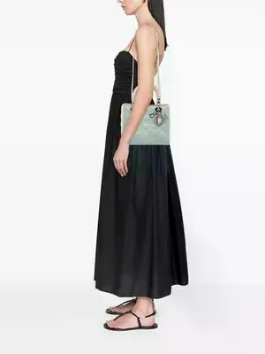 Dior Lambskin Cannage Lady Satchel - Green