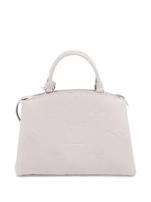 LOUIS VUITTON 2021 Monogram Empreinte Petit Palais Satchel - Grey